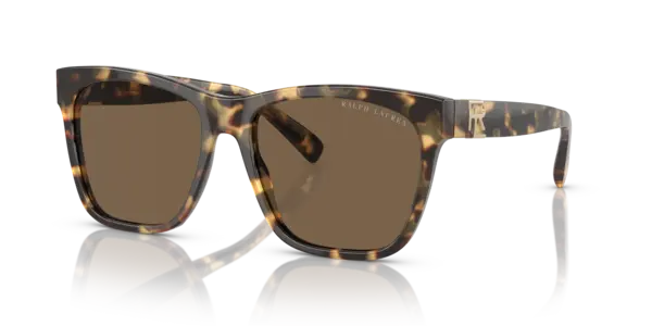 Ralph Lauren Full Rim Square Sunglasses - Havana