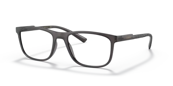 Dolce & Gabbana Rectangle Eyeglasses - Transparent Gris