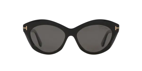 TOM FORD Toni Sunglasses - Black Shiny