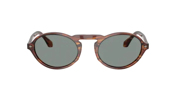 Giorgio Armani Ar8219u Sunglasses - Striped Brown