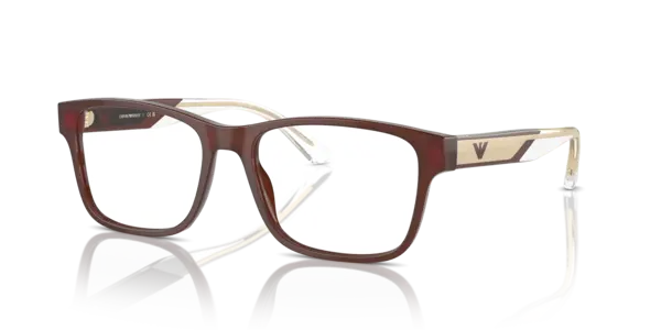 Emporio Armani Ea3239 Eyeglasses - Shiny Opaline Brown