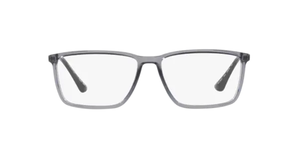 LENSCRAFTERS Rectangle Eyeglasses - Grey Transparent