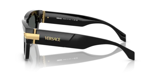Versace Rectangle Sunglasses - Black