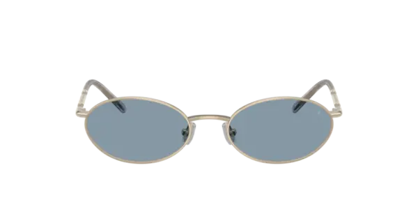 Brunello Cucinelli Oval Frame Sunglasses - Gold