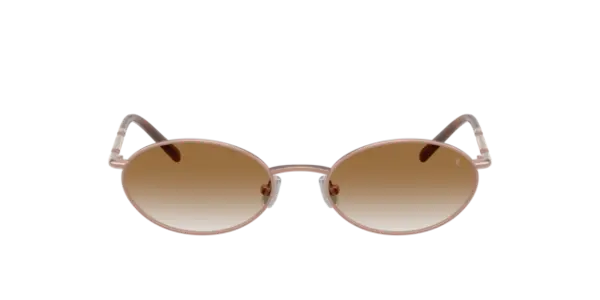 Brunello Cucinelli Oval Frame Sunglasses - Rose Gold