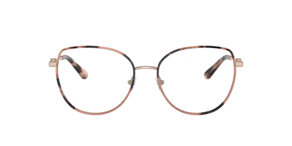 Michael Kors Empire Round Eyeglasses - Rose Gold,pink Tortoise