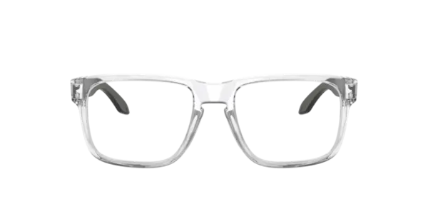 Oakley Full Rim Square Eyeglasses - Polished Clear