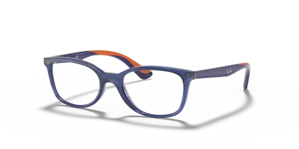 Ray-ban Full Rim Eyeglasses - Transparent Blue