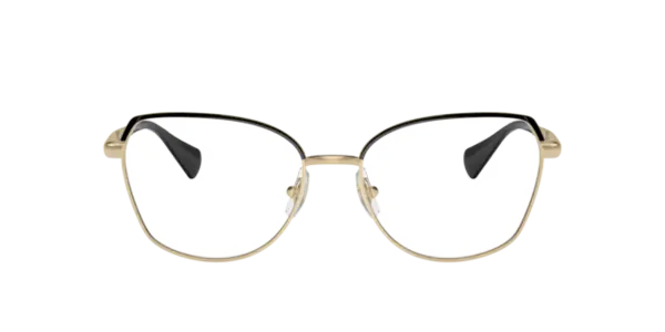 Ralph Lauren Irregular Eyeglasses - Shiny Pale Gold