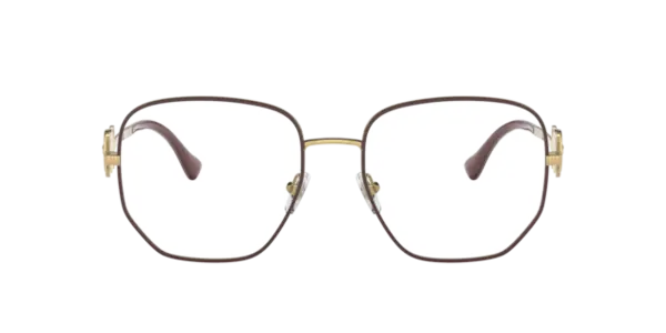 Versace Ve1283 Eyeglasses - Bordeaux,gold