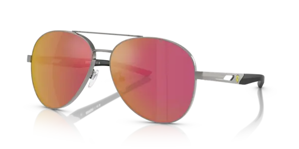 SCUDERIA FERRARI Aviator Sunglasses - Gunmetal
