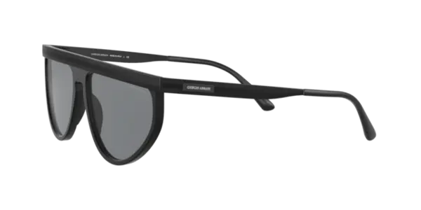 Giorgio Armani Oval Sunglasses - Noir Mat