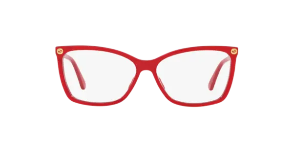 Gucci Gg0025o Eyeglasses - Red