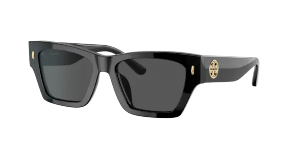 Tory Burch Rectangle Sunglasses - Black