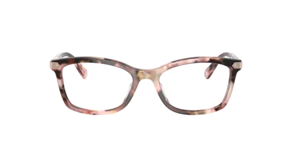 COACH Rectangle Eyeglasses - Rose Pearl Tortoise