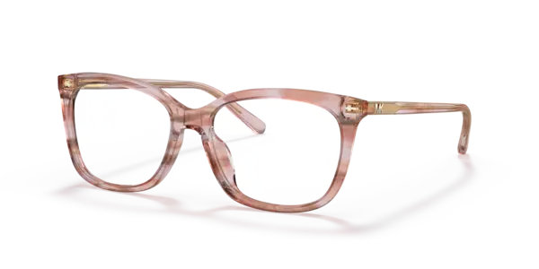 Michael Kors Full Rim Eyeglasses - Rose Horn