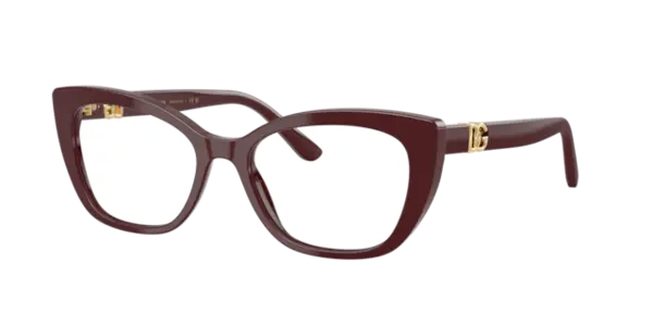 Dolce & Gabbana Acetate Cat-eye Eyeglasses - Bordeaux