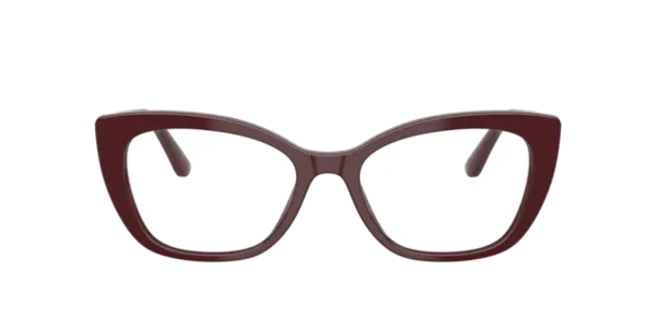 Dolce & Gabbana Acetate Cat-eye Eyeglasses - Bordeaux