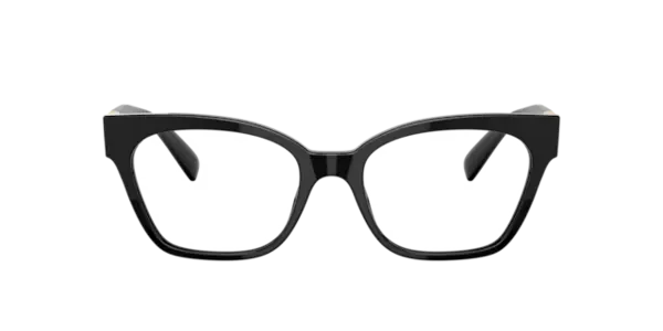 Versace Cat Eye Eyeglasses - Black
