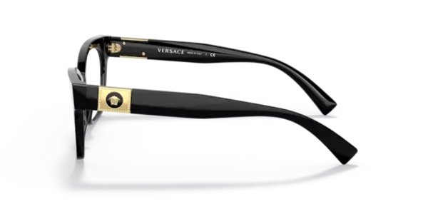 Versace Ve3294 Eyeglasses - Black