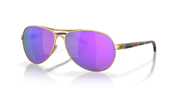 Oakley Aviator Sunglasses - Satin Gold