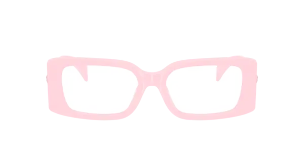 Versace Rectangle Optical Glasses - Pink