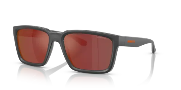 ARNETTE Sunglasses Square Frame - Medioum Grey Top Matte,shiny
