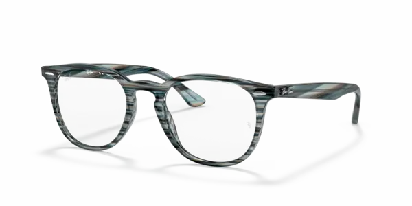 Ray-ban Eyeglasses - Striped Blue Grey