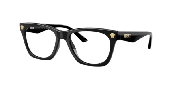 Versace Pillow Eyeglasses - Black