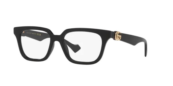 Gucci Rectangle Eyeglasses - Noir