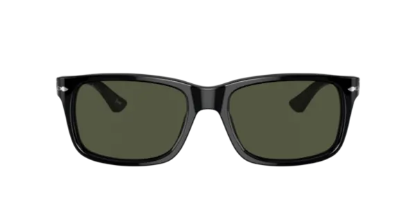 Persol Rectangle Sunglasses - Black