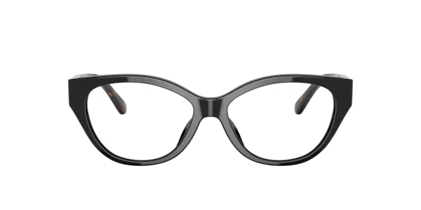Tory Burch Irregular Acetate Eyeglasses - Black