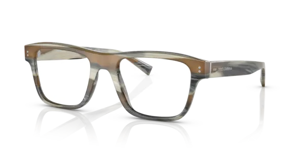 Dolce & Gabbana Dg3362 Eyeglasses - Grey Horn