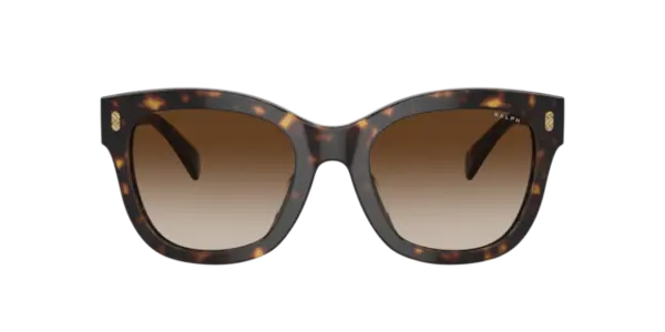 Ralph Lauren Oval Sunglasses - Shiny Dark Havana