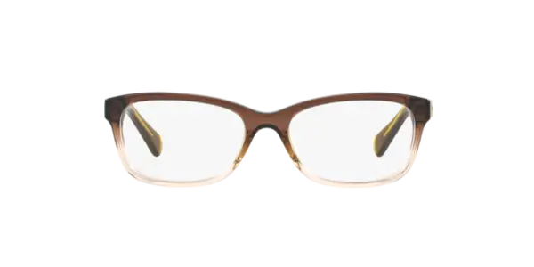 COACH Rectangle Eyeglasses - Transparent Olive Gradient
