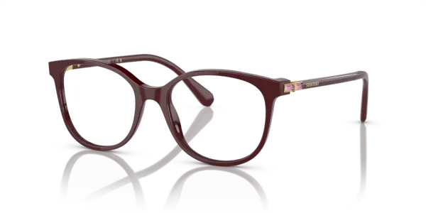 SWAROVSKI Sk2002 Eyeglasses - Solid Burgundy