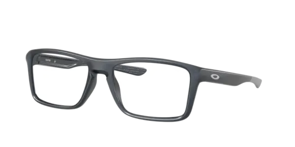 Oakley Rectangle Full Rim Eyeglasses - Matte Blue Steel
