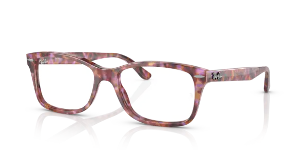 Ray-ban Full Rim Rectangle Eyeglasses - Rouge