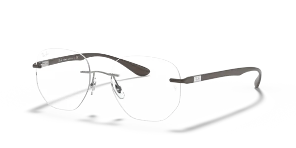 Ray-ban Rimless Eyeglasses - Marrón Claro
