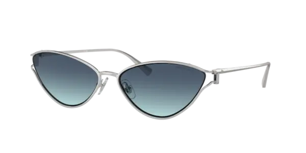 Tiffany & Co. Cat Eye Sunglasses - Silver