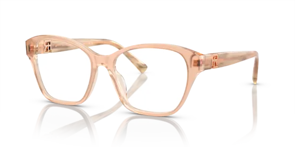 Ralph Lauren Full Rim Eyeglasses - Transparent Pink