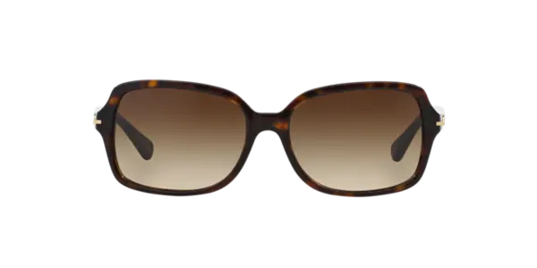 COACH Rectangle Sunglasses - Dark Tortoise