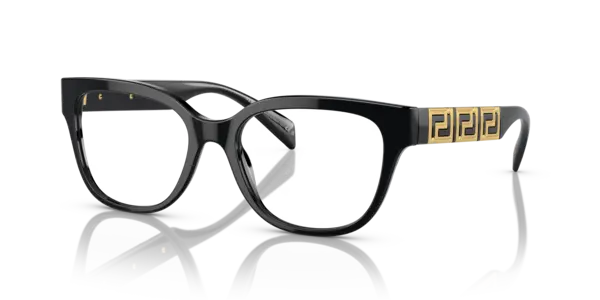 Versace Ve3338 Eyeglasses - Noir