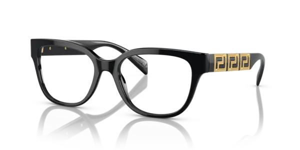 Versace Ve3338 Eyeglasses - Noir