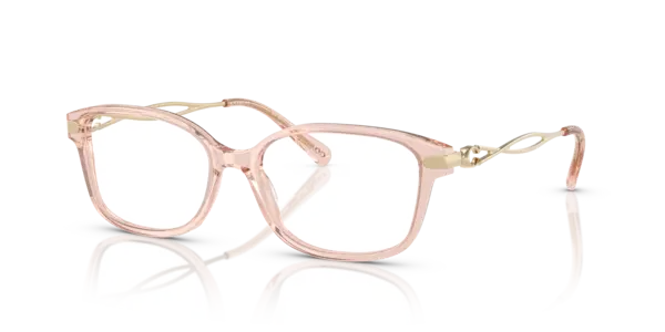 COACH Hc6172 Eyeglasses - Vieux Rose Transparent