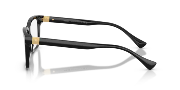 Versace Rectangle Eyeglasses - Black