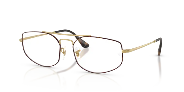 Ray-ban Eyeglasses - Matte Havana On Matte Arista Gold
