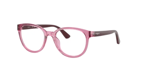 VOGUE Full Rim Eyeglasses - Transparent Dark Rose