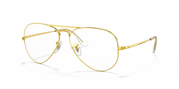 Ray-ban Full Rim Aviator Eyeglasses - Or