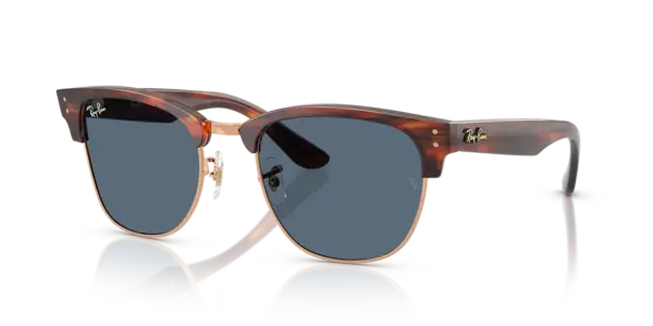 Ray-ban Sunglasses - Striped Havana On Rose Gold